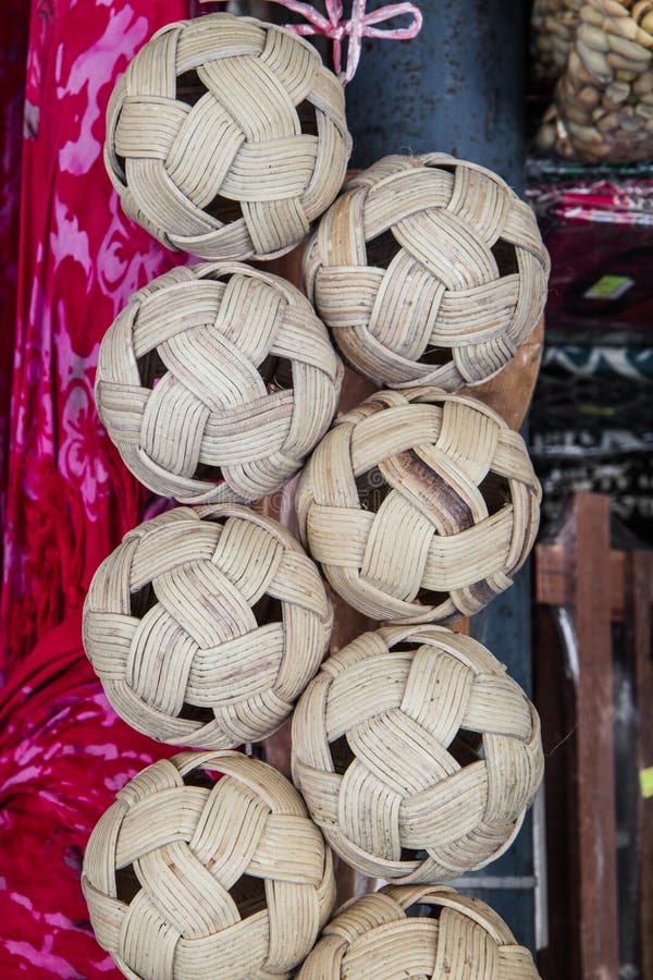 Rattan ball stock photo. Image of field, athletic, asia - 32724488