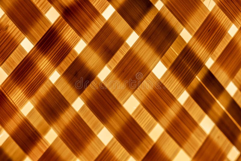 Rattan Lamp Texture. Close Up Stock Photo - Image of decoration ...