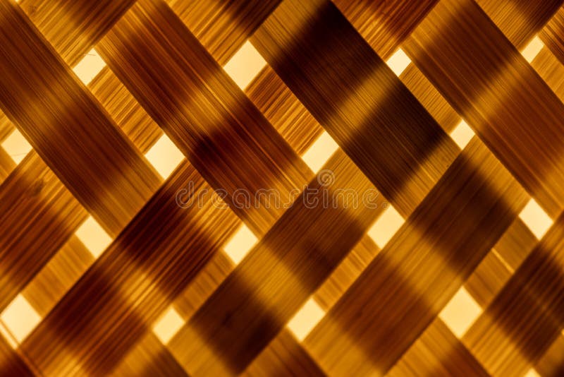 Rattan Lamp Texture. Close Up Stock Photo - Image of decorative ...
