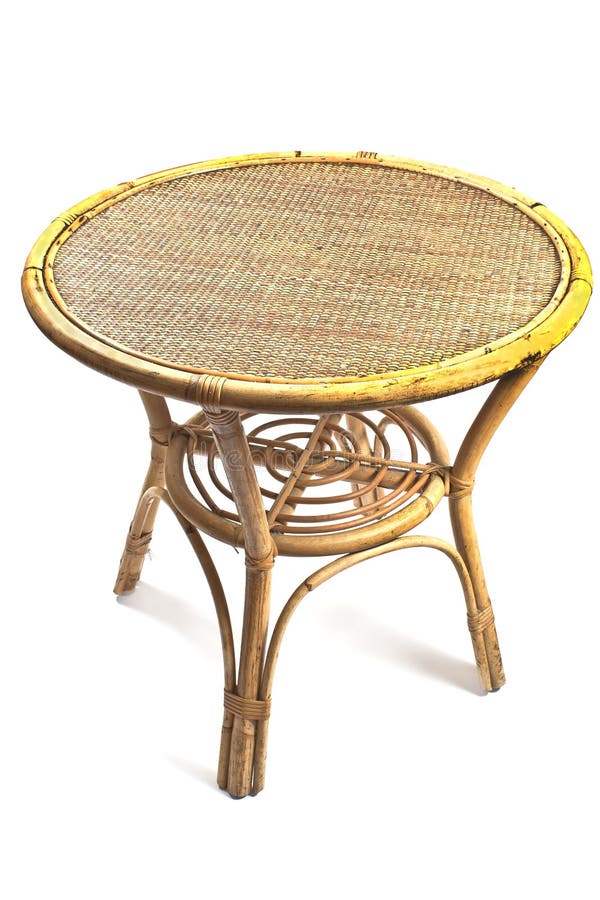 Rattan table stock image. Image of garden, outdoor, cute - 44673143