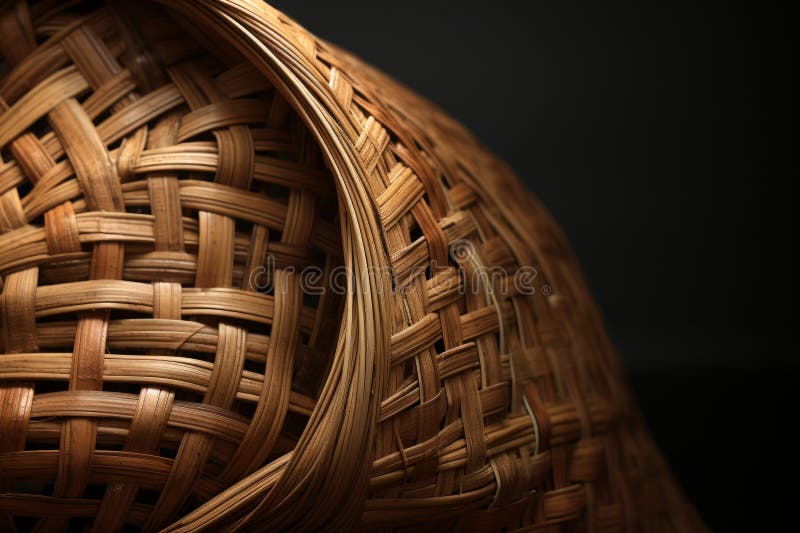 Rattan Material Structure Background Stock Image - Image of high ...