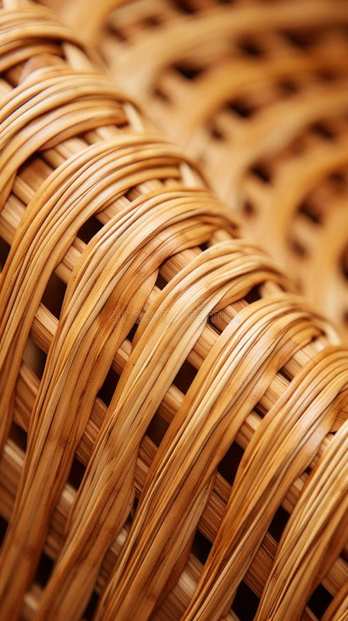 Rattan Material Structure Background Stock Photo - Image of natural ...