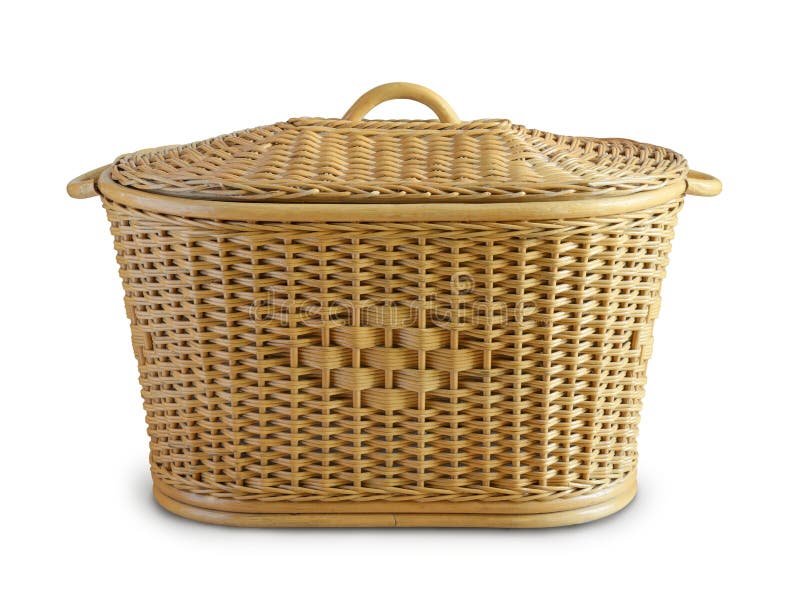 Front View Wicker Basket Clothes Stock Photos - Free & Royalty-Free ...