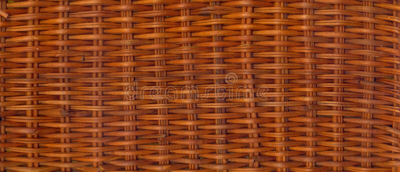 Rattan Wicker Texture with Handmade Traditional and Dry Branches ...