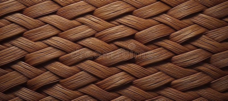 Rattan Wood Fiber Pattern Texture Background Stock Illustration ...