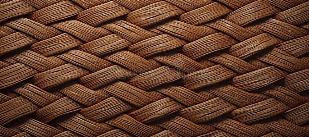 Rattan Wood Fiber Pattern Texture Background Stock Illustration ...