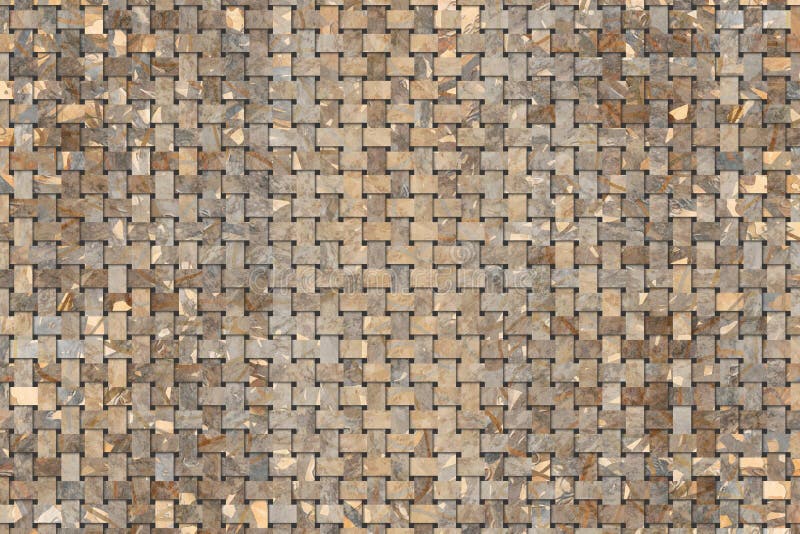 Rattan Woven Mat Pattern, Background or Texture for Design. Stock Photo ...
