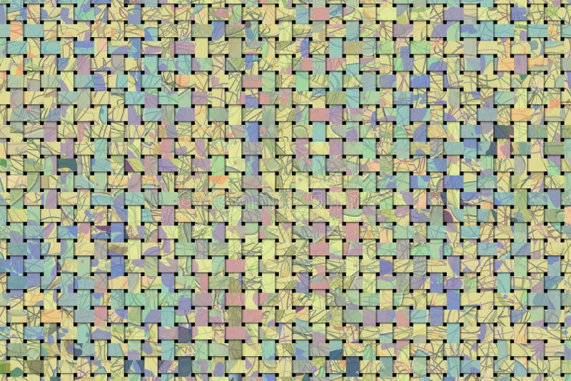 Rattan Woven Mat Pattern, Background or Texture for Design. Stock ...