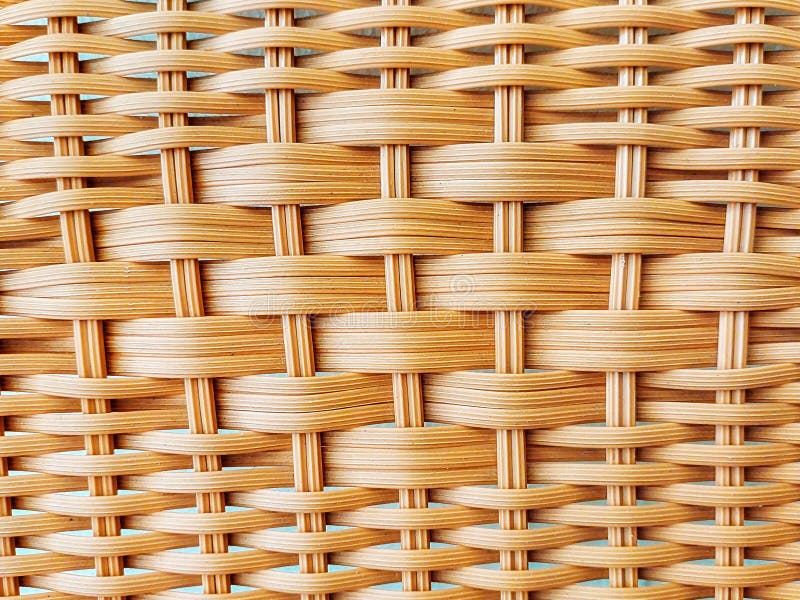 Rattan Woven Structure of a Chair that Forms a Very Beautiful Pattern ...