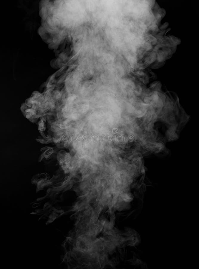 Schwarzer Rauch, Der In Den Himmel Steigt Die Luftverschmutzung ...