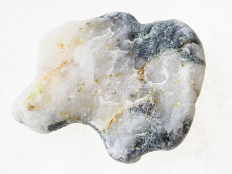 Roher Weißer Marmorstein Auf Weißem Hintergrund Stockfoto - Bild von ...