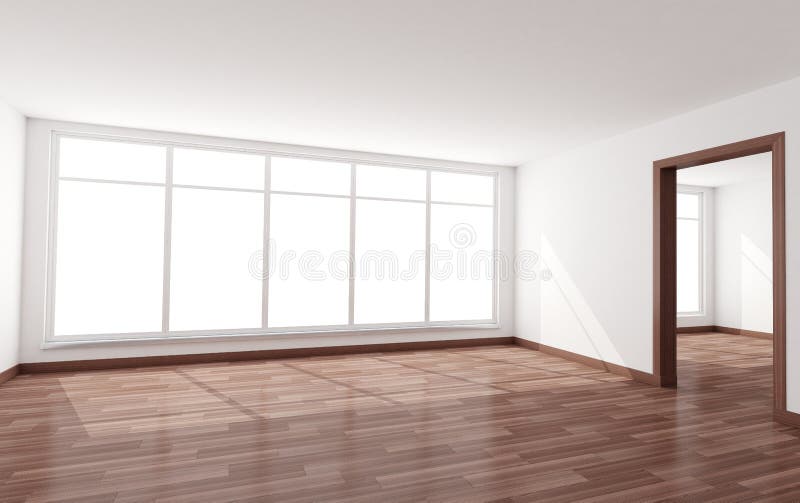 Leeres Wohnzimmer Mit Arbeitsniederlegung Aussortierter Plattform ...