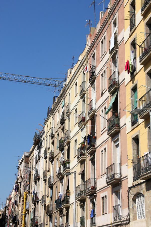 Raval, Barcelona stock image. Image of spain, street - 13193323