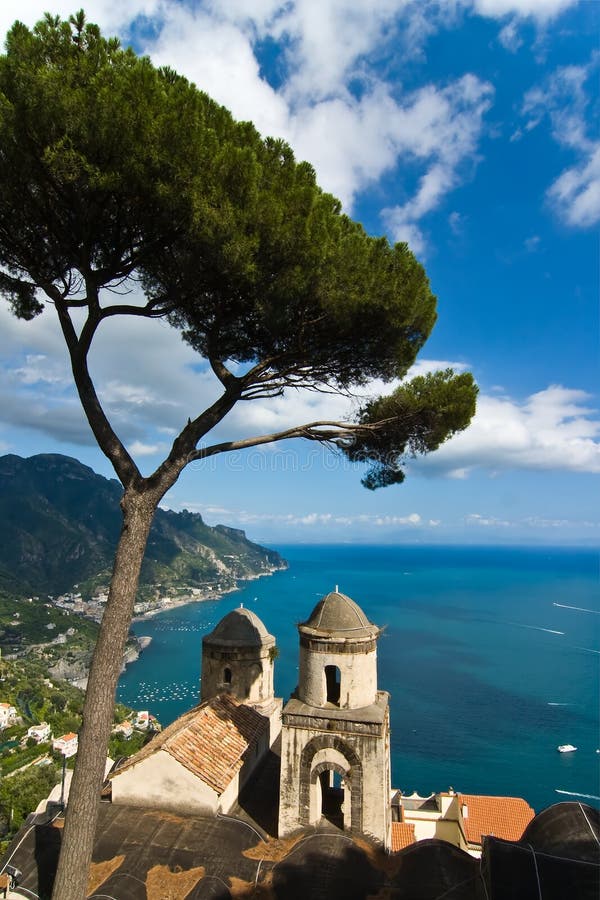 Ravello stock image. Image of holiday, vertical, ravello - 5986977