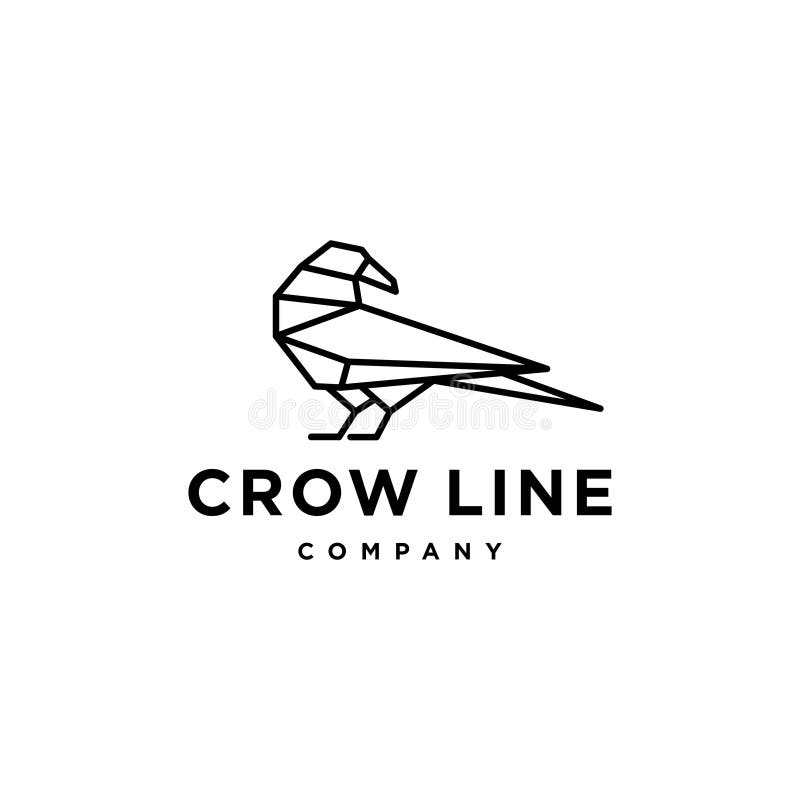 Crow Geometric Stock Illustrations – 674 Crow Geometric Stock ...