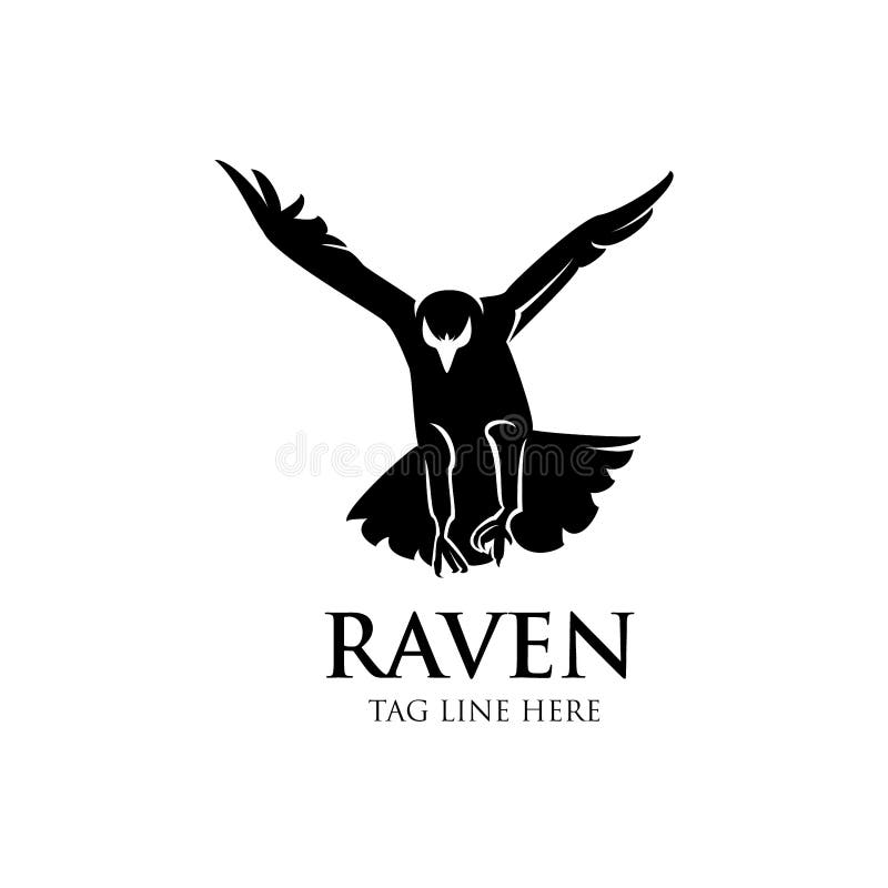 Double Raven Symbol Stock Illustrations – 27 Double Raven Symbol Stock ...