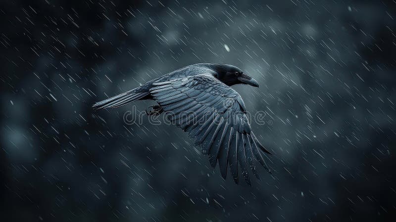 Flying Raven Stock Illustrations – 5,009 Flying Raven Stock ...
