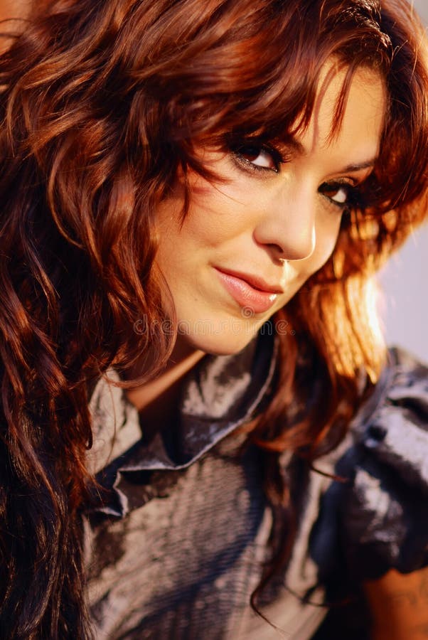 Raven Hair stock photo. Image of alternative, beautiful - 9307650