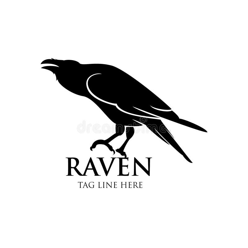 Raven Logo Stock Illustrations – 1,605 Raven Logo Stock Illustrations ...