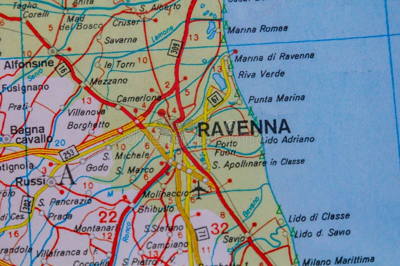 Map Ravenna Italy Stock Photos - Free & Royalty-Free Stock Photos from ...