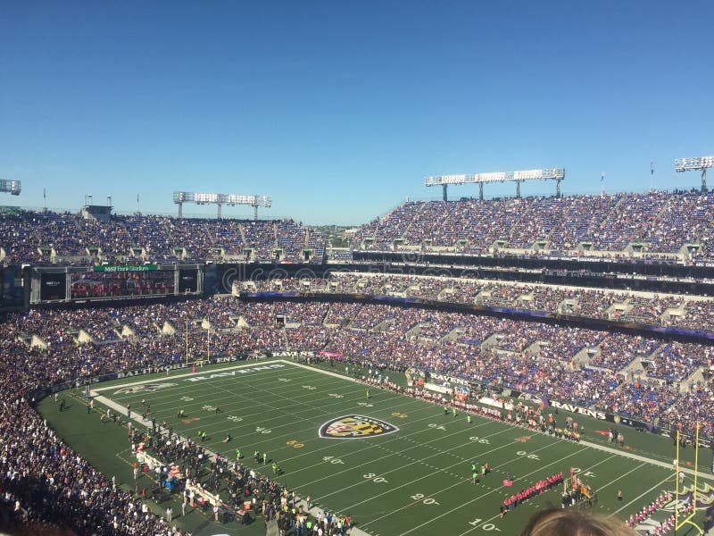 Baltimore Ravens Football editorial stock image. Image of ravens - 45845469