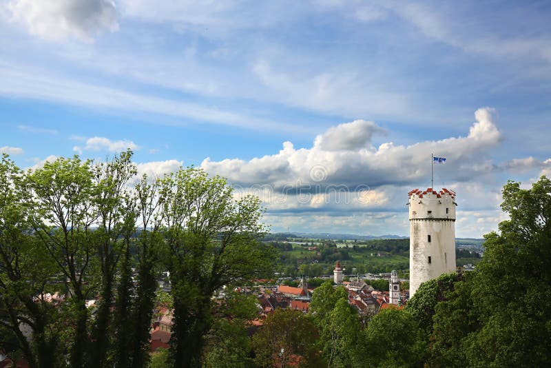 Ravensburg Ist Eine Stadt in Deutschland Stockfoto - Bild von grün ...