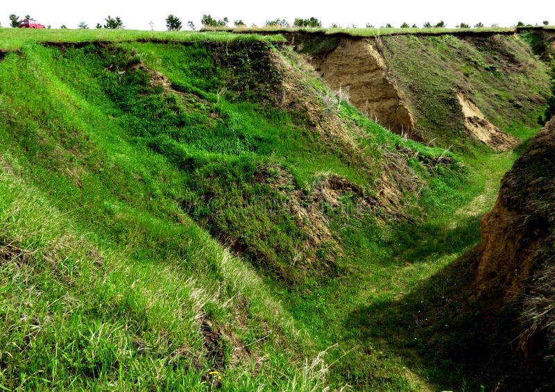 Ravinas do estepe imagem de stock. Imagem de branco, fresco - 37743705