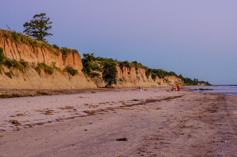 Ravine in the beach stock image. Image of place, nice - 140488307