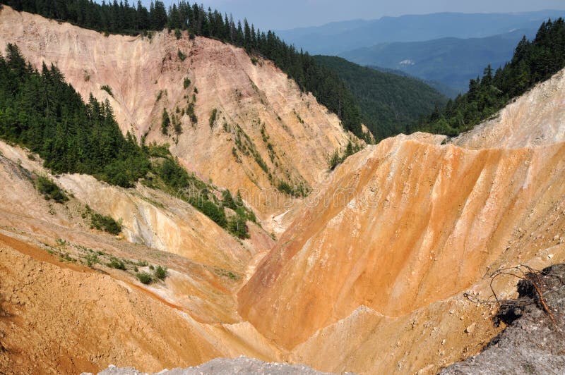 Ravine stock photo. Image of hard, destination, deep - 59923030