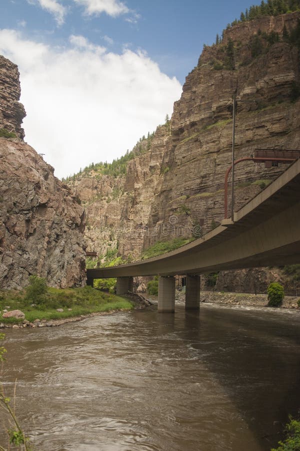 Ravine Highway stock image. Image of elevated, desert - 80638671