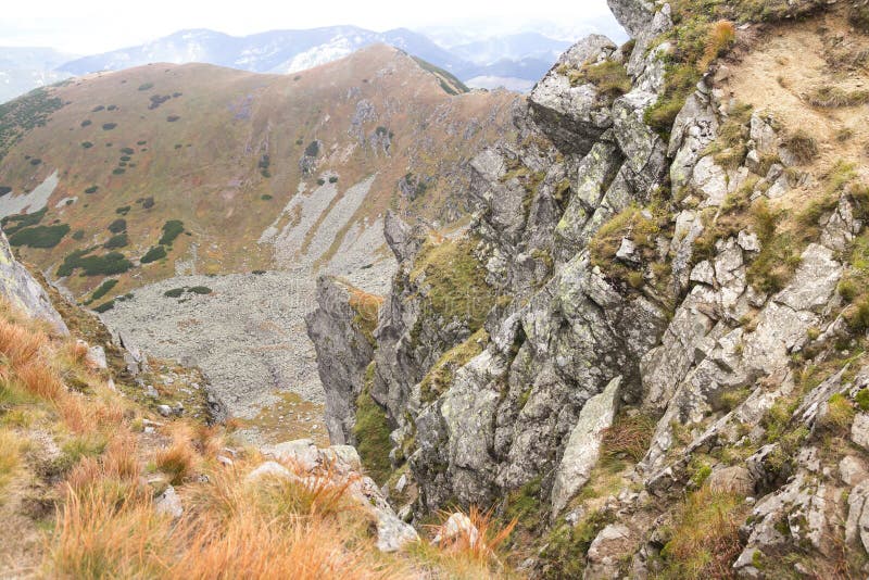 Ravine in mountains stock image. Image of stone, scenery - 125759591