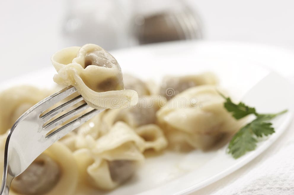 Ravioli stock image. Image of foodstuff, napkin, food - 1319079