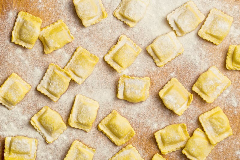 Ravioli pasta stock image. Image of gourmet, meal, ingredient - 52547133