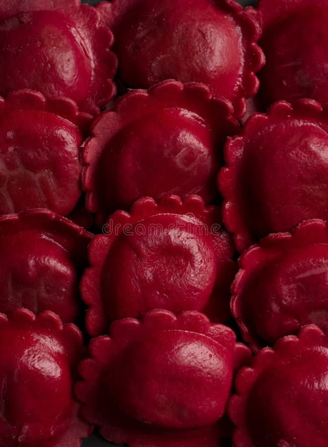 Ravioli with salmon stock image. Image of pink, salmon - 363697643