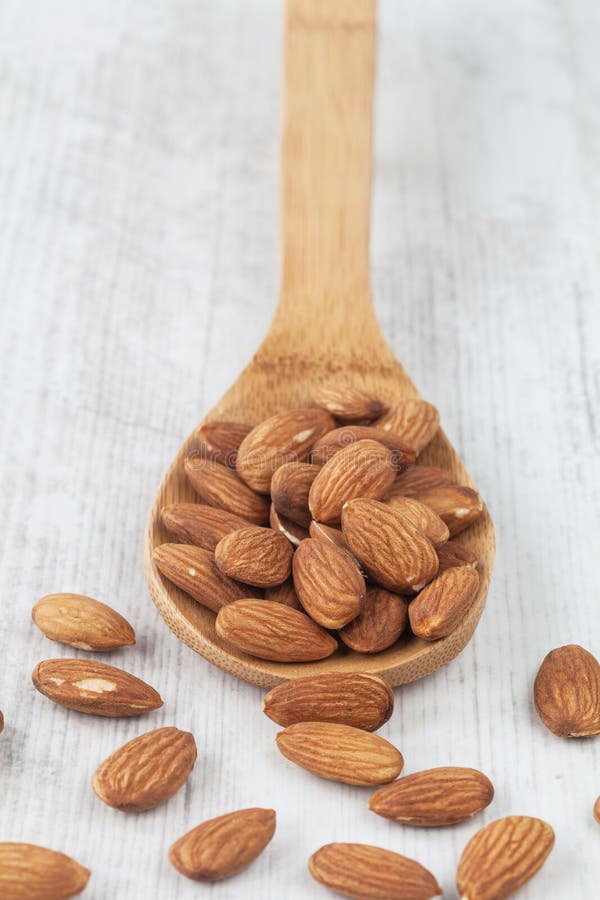 Raw almonds stock image. Image of diet, food, snack, cuisine - 27453395
