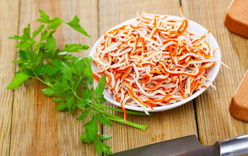 Raw Angula Eel Fry Ready for Cooking on Table Stock Photo - Image of ...