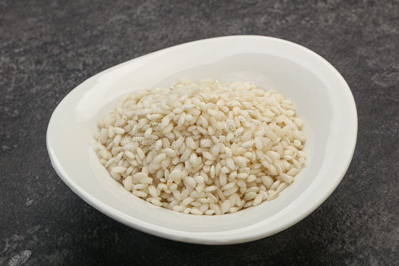 Raw Arborio Rice for Risotto Stock Image - Image of rice, seed: 185938167