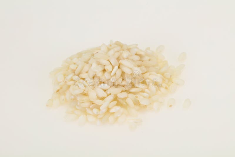 Raw Arborio Rice for Risotto Stock Photo - Image of risotto, natural ...