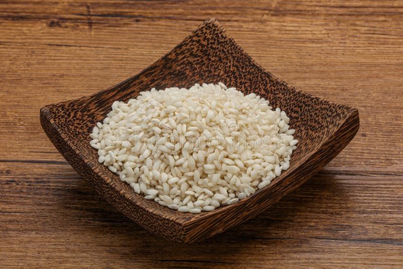 Raw Arborio Rice for Risotto Stock Image - Image of rice, chinese ...
