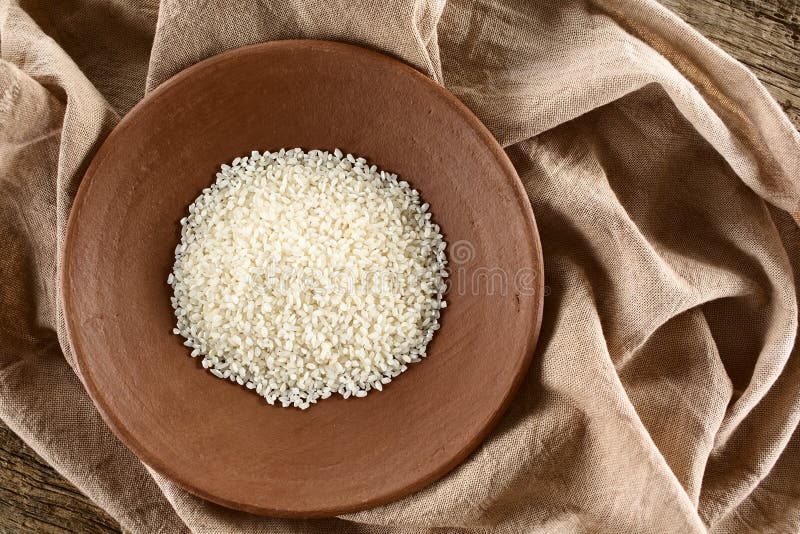 Raw Arborio Risotto Rice stock image. Image of risotto - 114319083