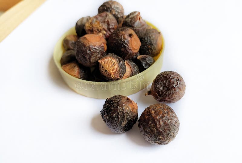 Raw Aritha or Reetha Fruit Also Known As Soap-nuts. Stock Photo - Image ...