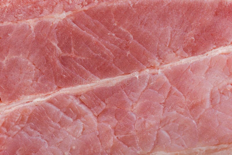 Raw Bacon Pattern Texture Background. Meat Texture Stock Photo - Image ...