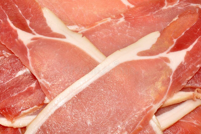 Raw Bacon Rasher Background Stock Image - Image of slices, smoked: 32880127
