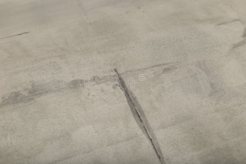 Raw or Bare Concrete Wall, Shot with Panel Seam Lines Perpendicular To ...