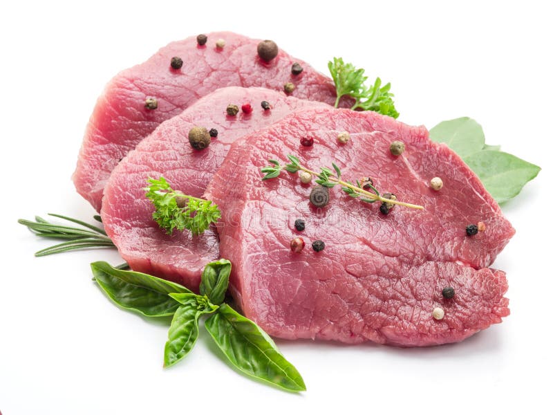 Raw beaf steaks. stock image. Image of beaf, pork, steak - 60597907