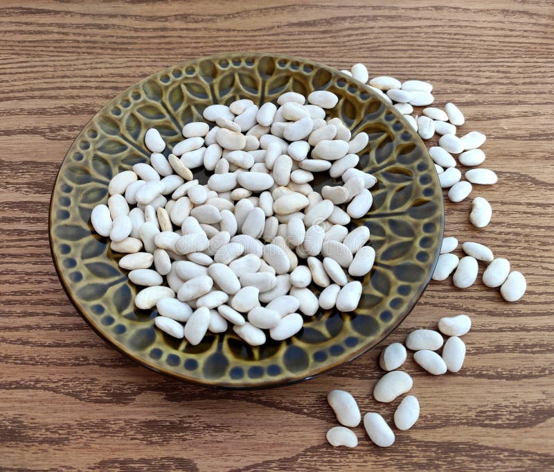 Raw beans on the table stock image. Image of food, nature - 348684847