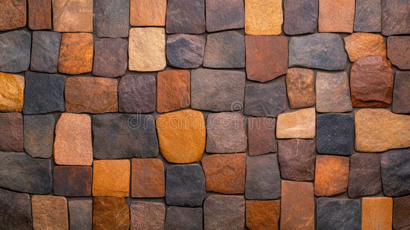 Raw Beauty: Contrasting Textures of Stone and Concrete Surfaces Stock ...