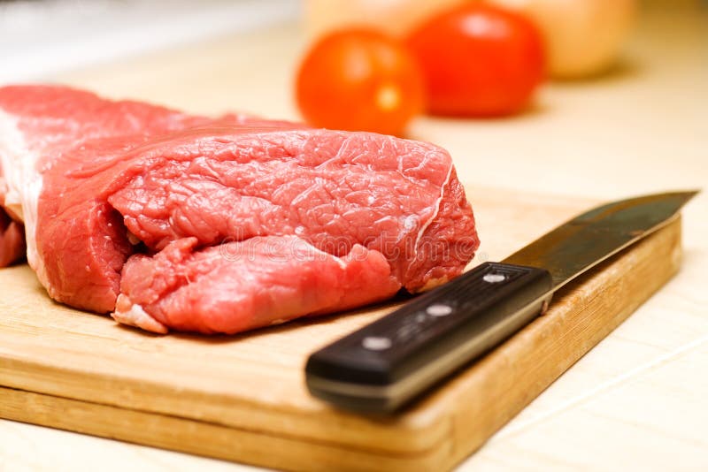 Raw beef stock image. Image of portion, beef, objects - 18244539