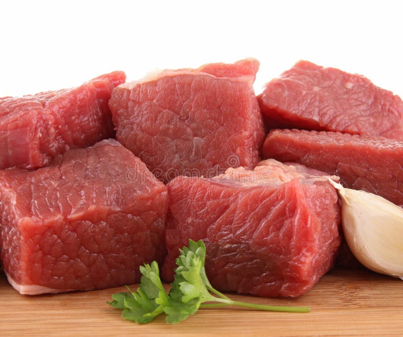 Raw Beef Tenderloin Steaks stock photo. Image of paper - 13151256