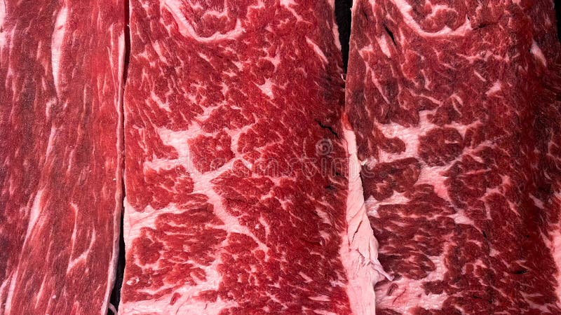 Raw Beef Background and Beef Texture Stock Photo - Image of pork ...